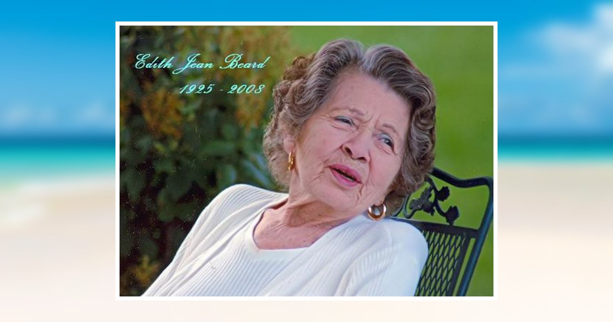 Edith Beard Obituary - Newcomer Toledo