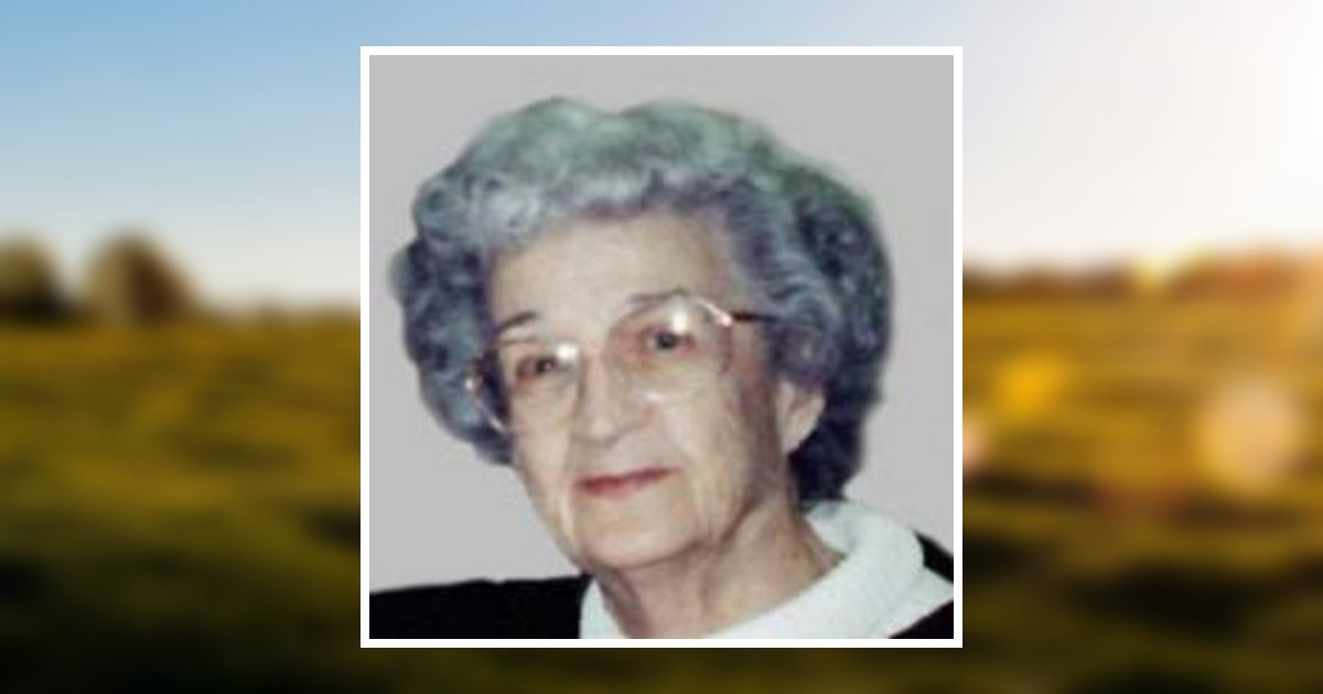 Edith Sayers Obituary 2010 - Hillier Funeral Home & Cremations