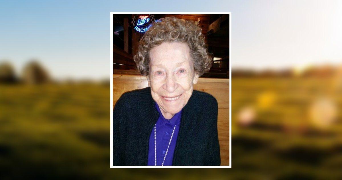 Jean Thompson Obituary September 2, 2018 - Headley Funeral Chapel