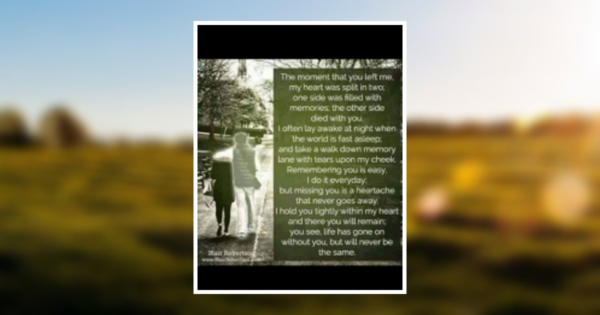 Timothy George Levi Pearce Obituary February 11, 2018 - Milton Shealy ...