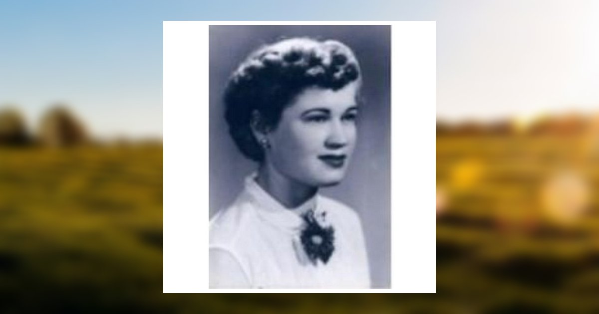 Betty Jane Wright Obituary June 6, 2010 - Schooler Funeral Home, Inc.