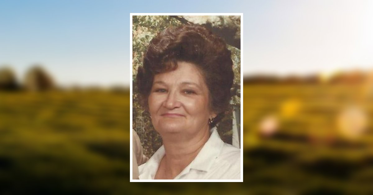 Mary Elizabeth Wright Obituary May 15, 2015 - Hornbeak Funeral Chapel