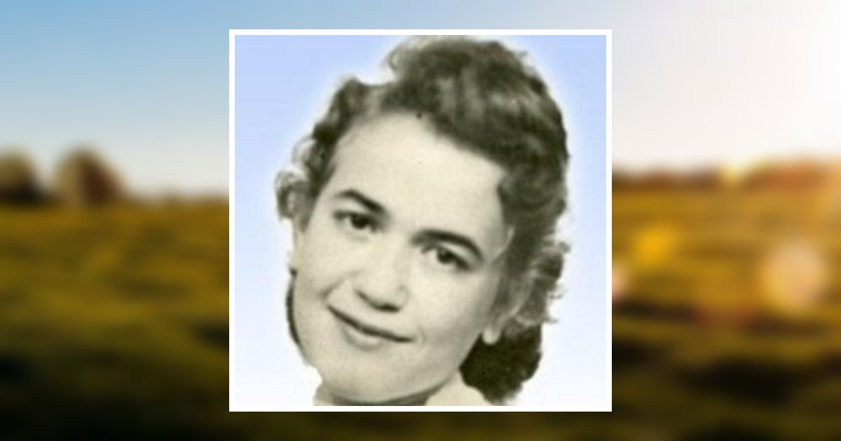 Dorothy "Joanna" Gratton Obituary November 8, 2016 - Cozean Memorial ...