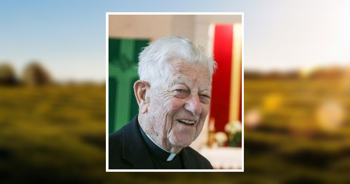 Rev. Patrick F. Healy Obituary 2022 - McKenna-Ouellette Funeral Home