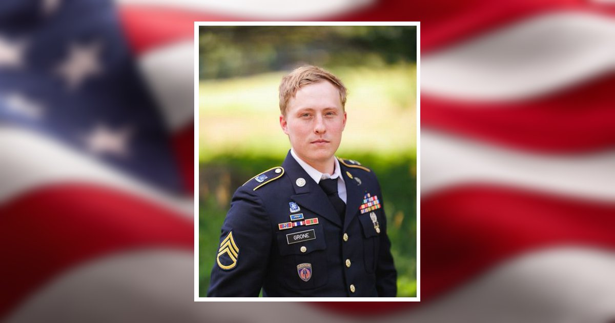 SSG Tanner W. Grone Obituary November 10, 2023 - Bryant Funeral Homes ...