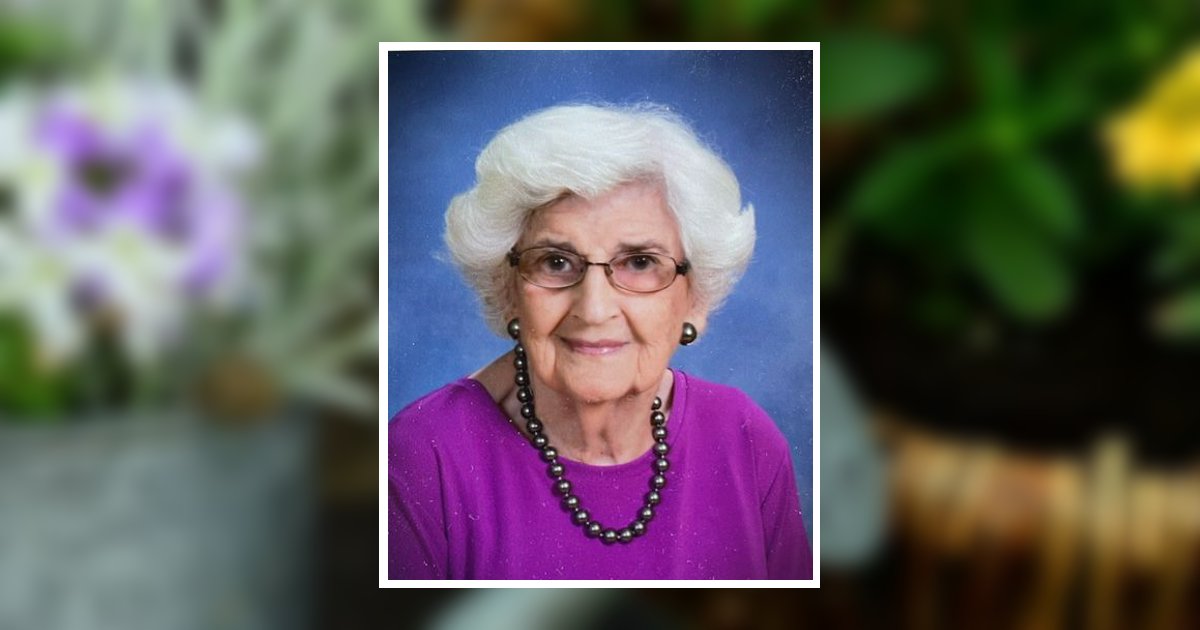 Ella Jean Goodson Obituary October 5, 2024 - Searcy Funeral Home and ...