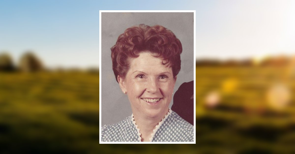Alma Smith Obituary - Lindquist Mortuary