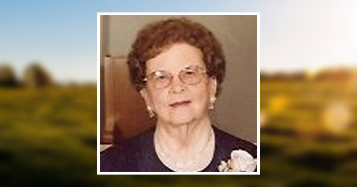 Grace Erickson Obituary July 26, 2010 - Bilden-Askew Funeral and ...