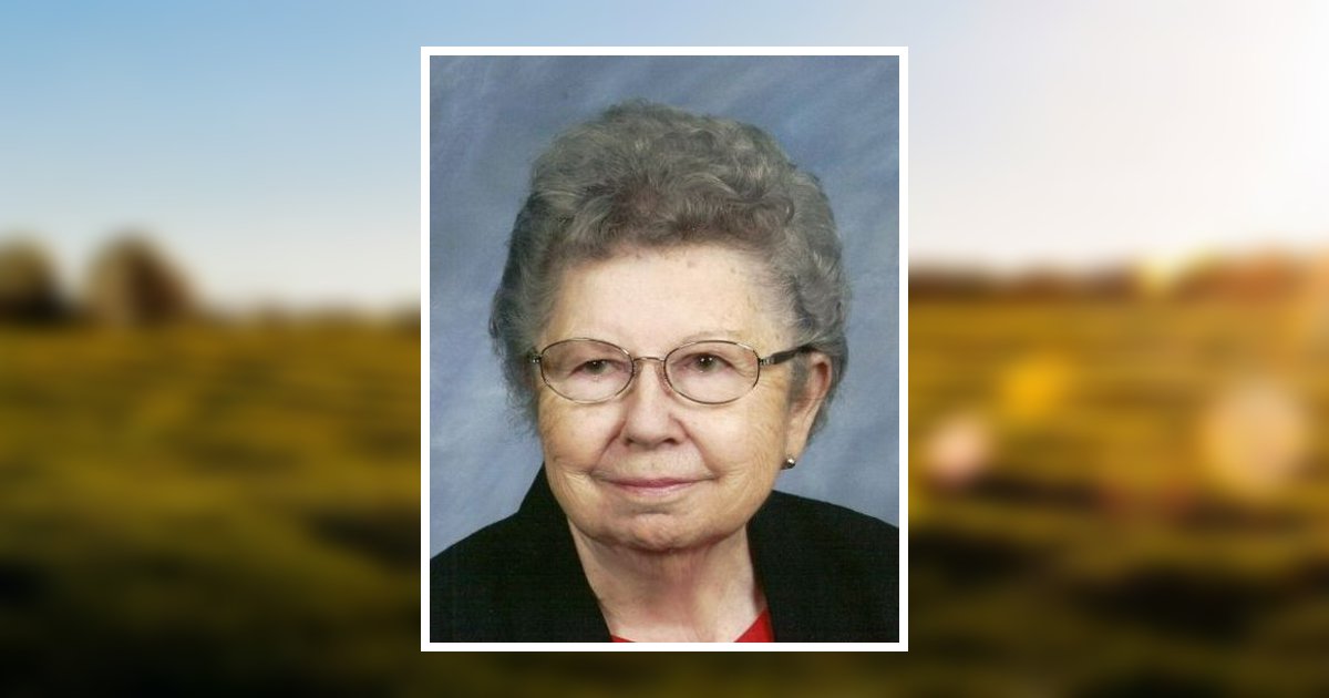 Rhoda Ella Kalmes Obituary January 24, 2009 - Hoff Funeral & Cremation ...