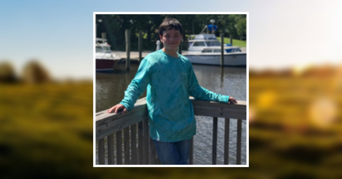 Hunter Shane Wilson Obituary June 1, 2019 - Bradford-O'Keefe Funeral Homes