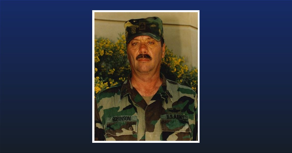 Ronald Eugene Robinson Obituary October 20, 2023 - Parrott & Woods ...