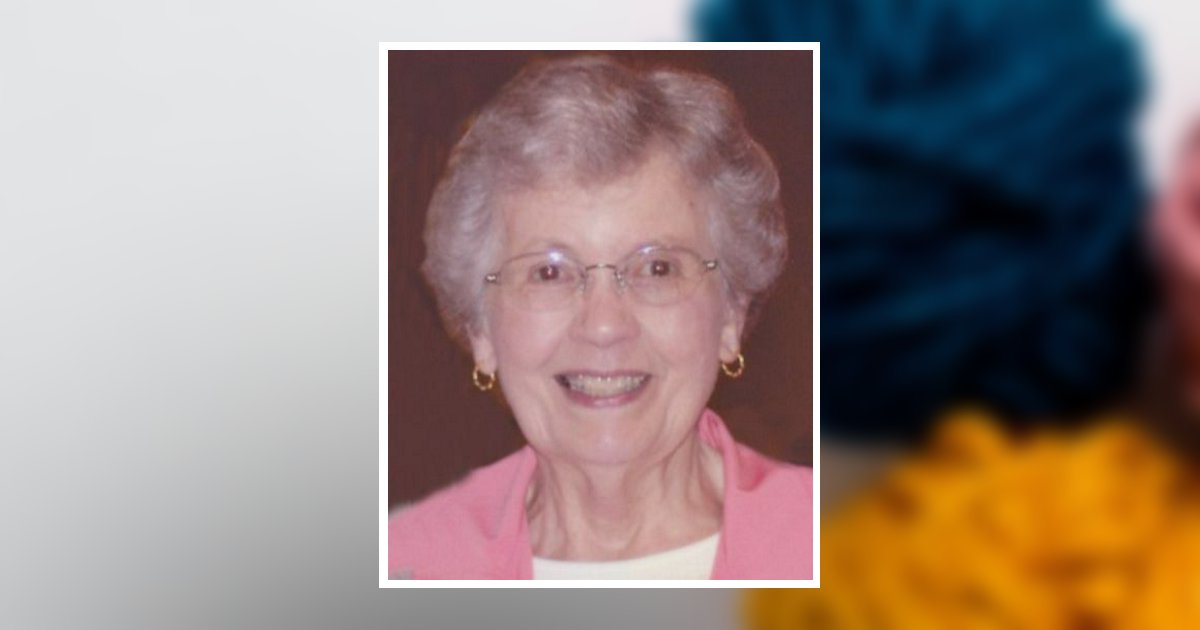 Dolores M Hoefler Obituary 2024 Wichmann Funeral Homes