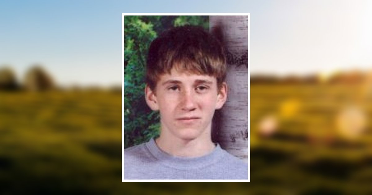 Ryan Gingerich Obituary September 26, 2003 - Geib Funeral Homes