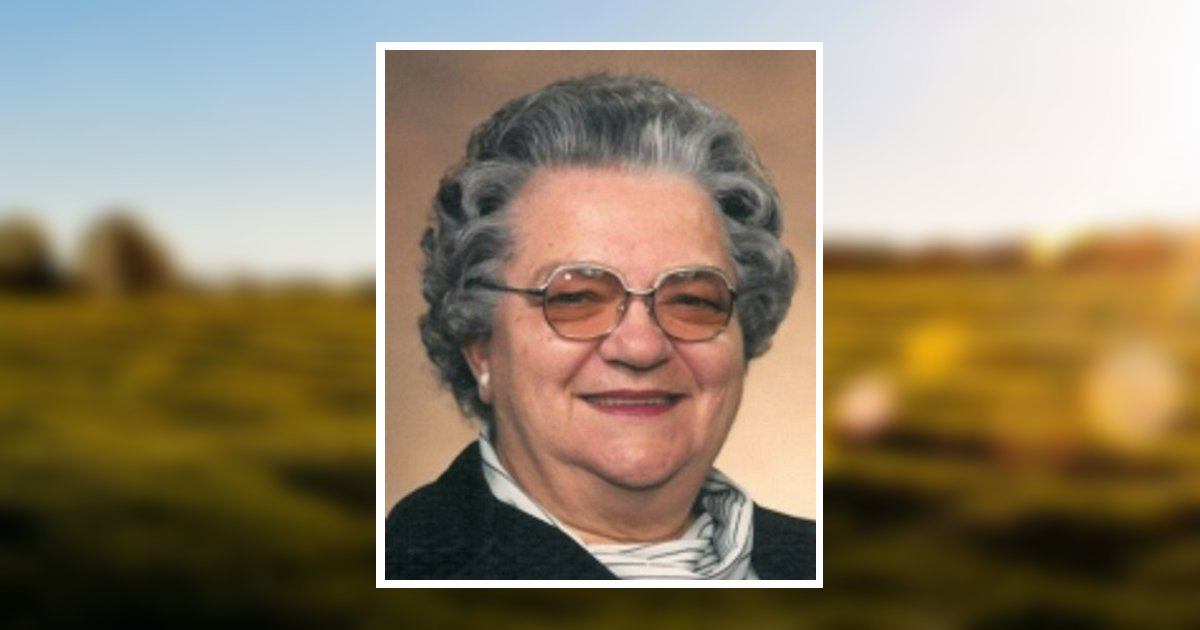 Anna Mummert Obituary November 9, 2014 - Geiple-Predicce Funeral and ...