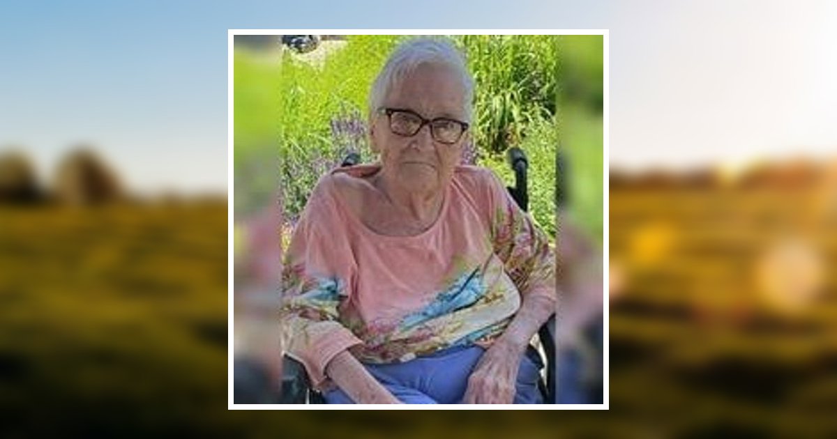 Frances Schaben Obituary July 16, 2024 - Pauley Jones Funeral Home