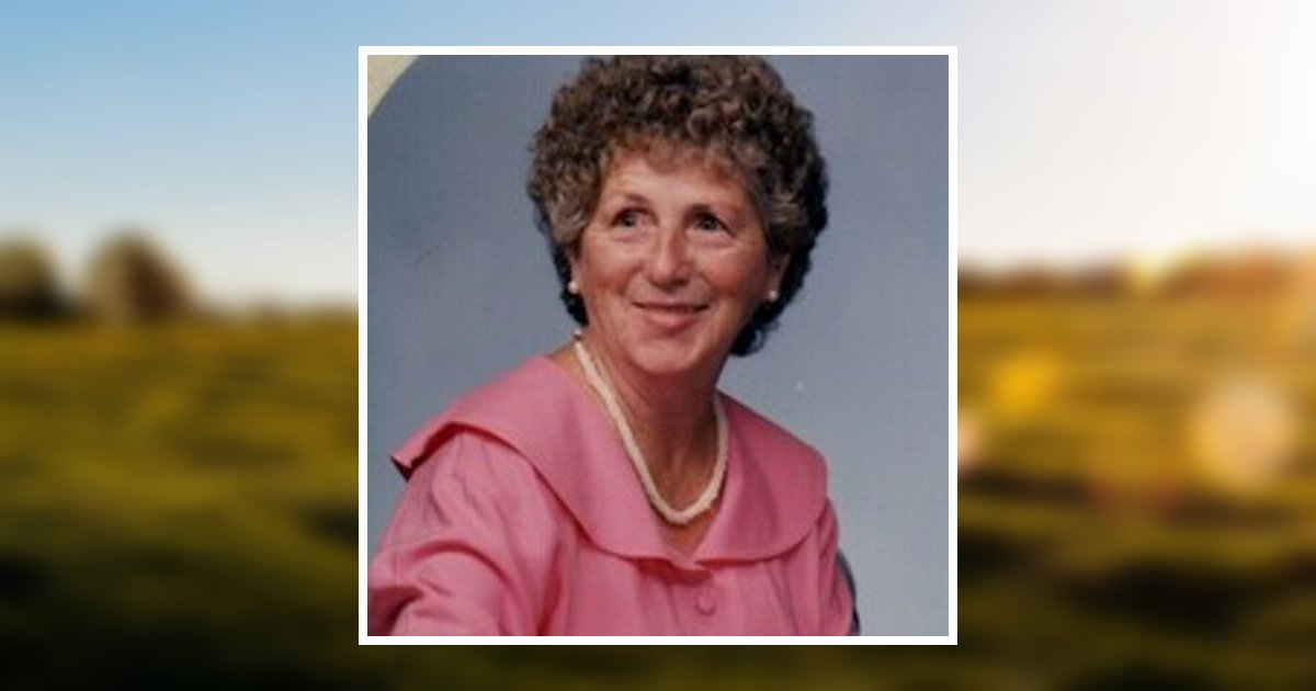 Norma Christine Griffith Obituary April 11, 2024 - Stanley Funeral Homes