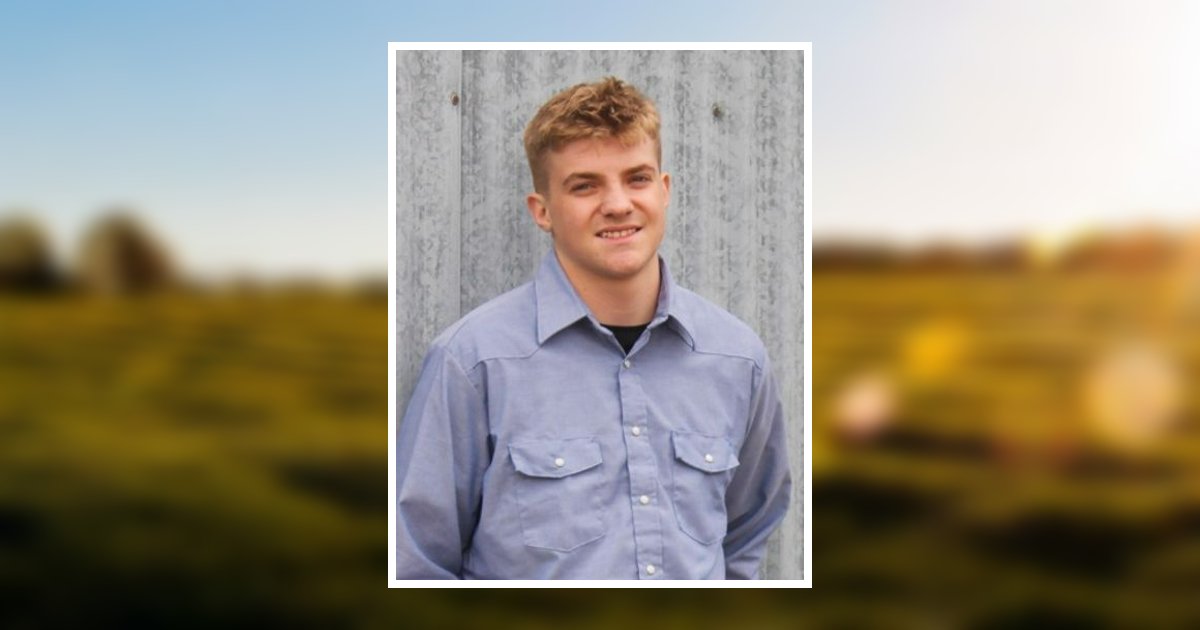 Cole Eichinger Obituary October 13, 2023 - Pagenkopf Funeral Home