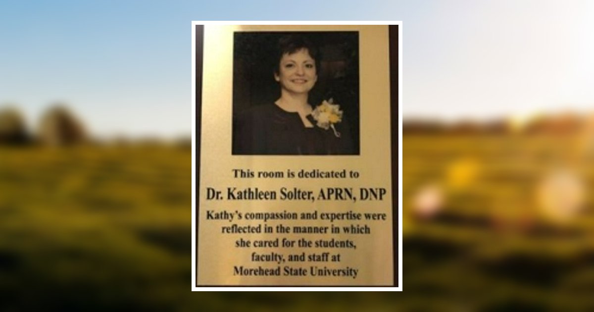 Dr. Solter Obituary August 4, 2018 - Michael R. Gray Funeral Home ...