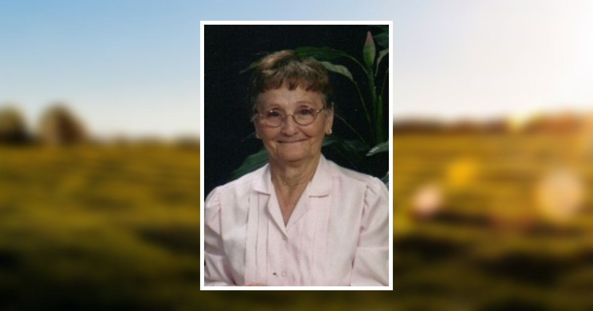 Otillia 'Tillie' Augustine Obituary August 17, 2015 - Keithley Funeral ...