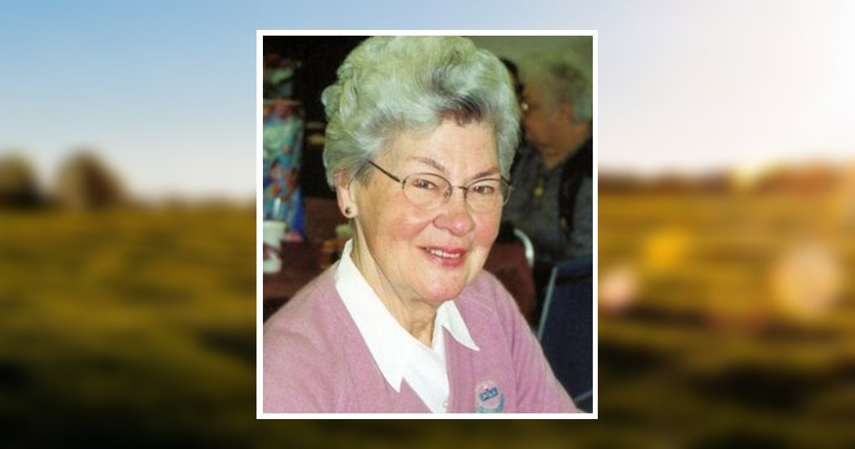 Alice Kimball Obituary October 19, 2024 - Brookings-Smith Funeral Home