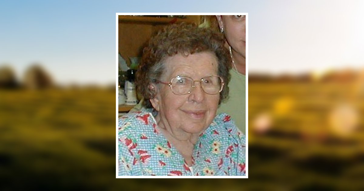 Grace Friedel Obituary March 12, 2011 - Congdon Funeral Home Cremation ...