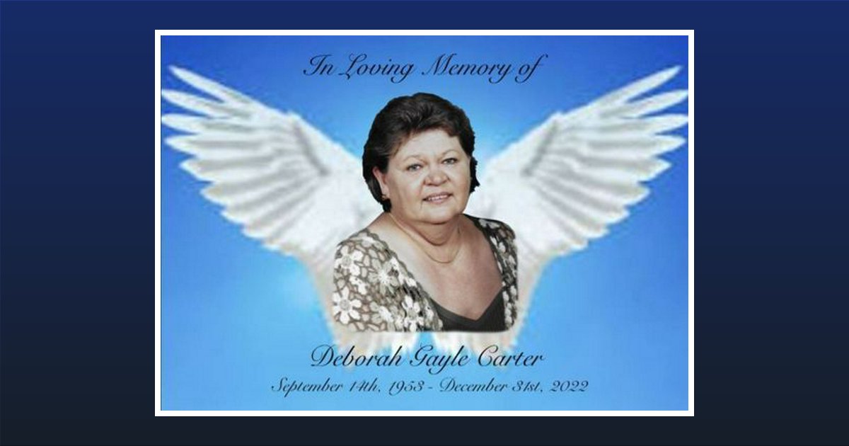 Debbie Carter Obituary December 31, 2022 - Sawyer-George Funeral Home