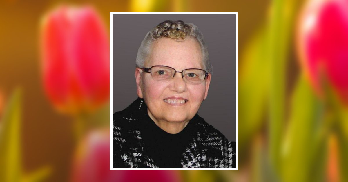 Jeanette Van Ginkel Obituary April 30, 2025 - Porter Family Funeral Homes