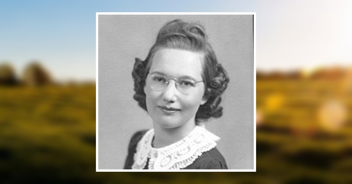 Anna Rasmusson Obituary June 30, 2016 - Olson Funeral & Cremation