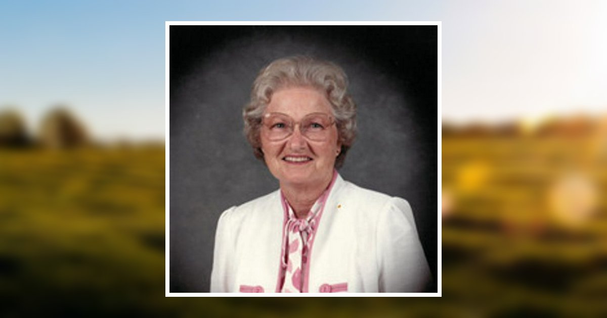 Mary Lee Wing Blackburn Obituary January 7, 2019 - Hamlett-Dobson ...