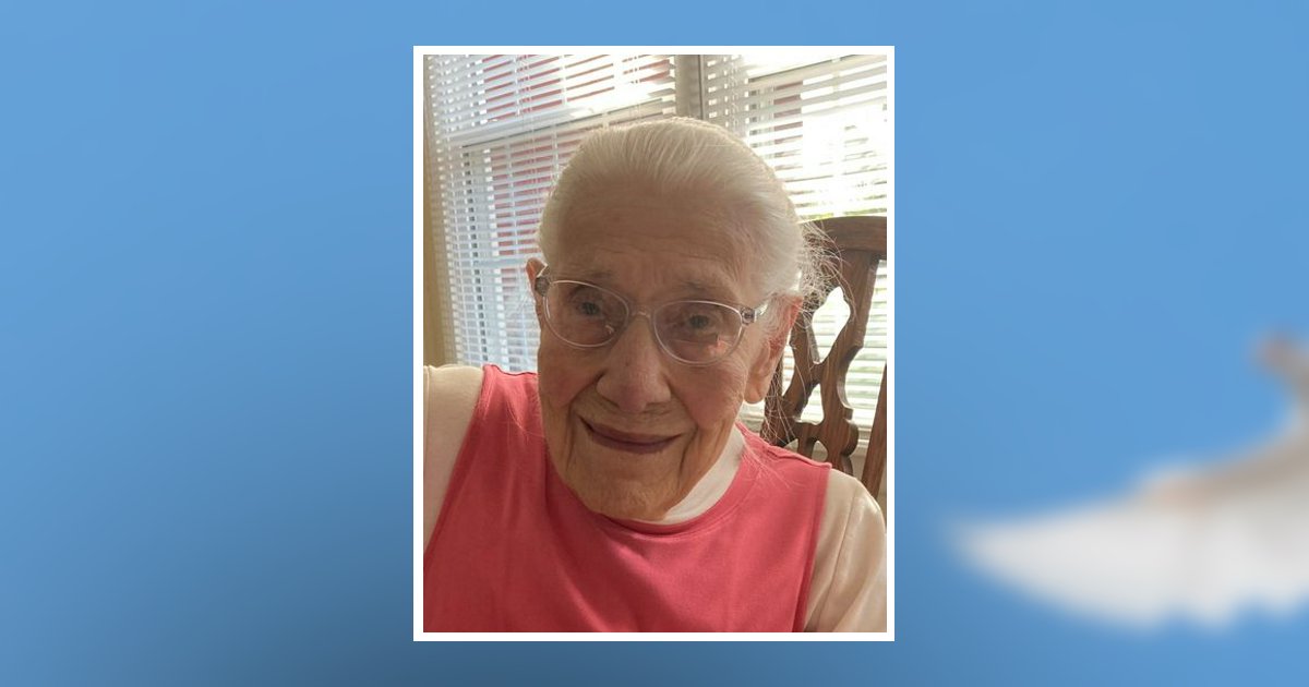 Allene Ruth Whitmer Obituary December 28, 2024 - Newcomer Kentuckiana