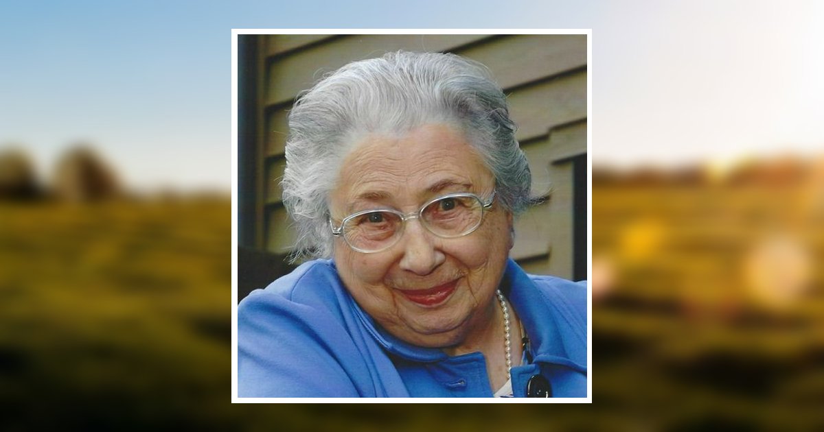Elizabeth Roth Obituary August 29, 2016 - Vorhis & Ryan Funeral Homes