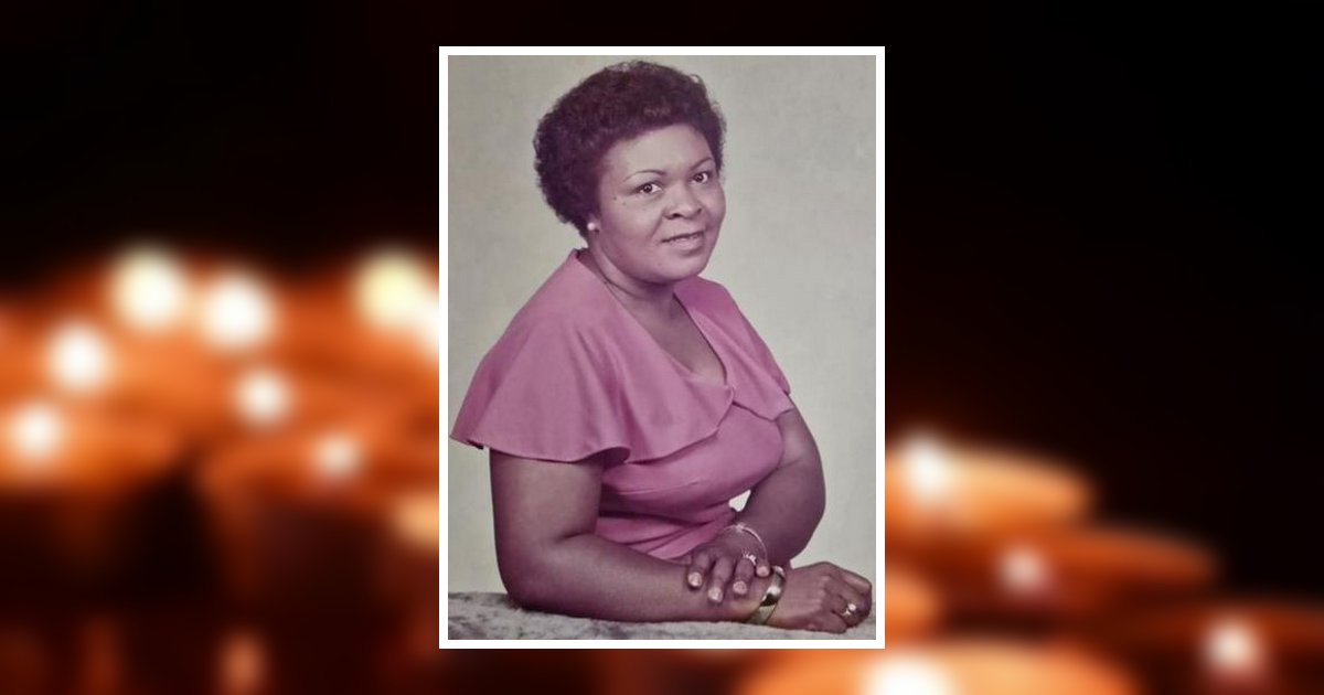 Geneva Colmore Lewis Obituary March 1, 2025 - Davis-Turner Funeral Service