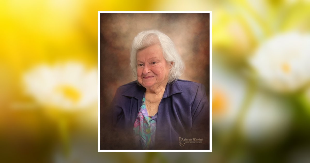 Joyce Nell Dittmar Obituary June 23, 2024 - Charlie Marshall Funeral Home and Crematory