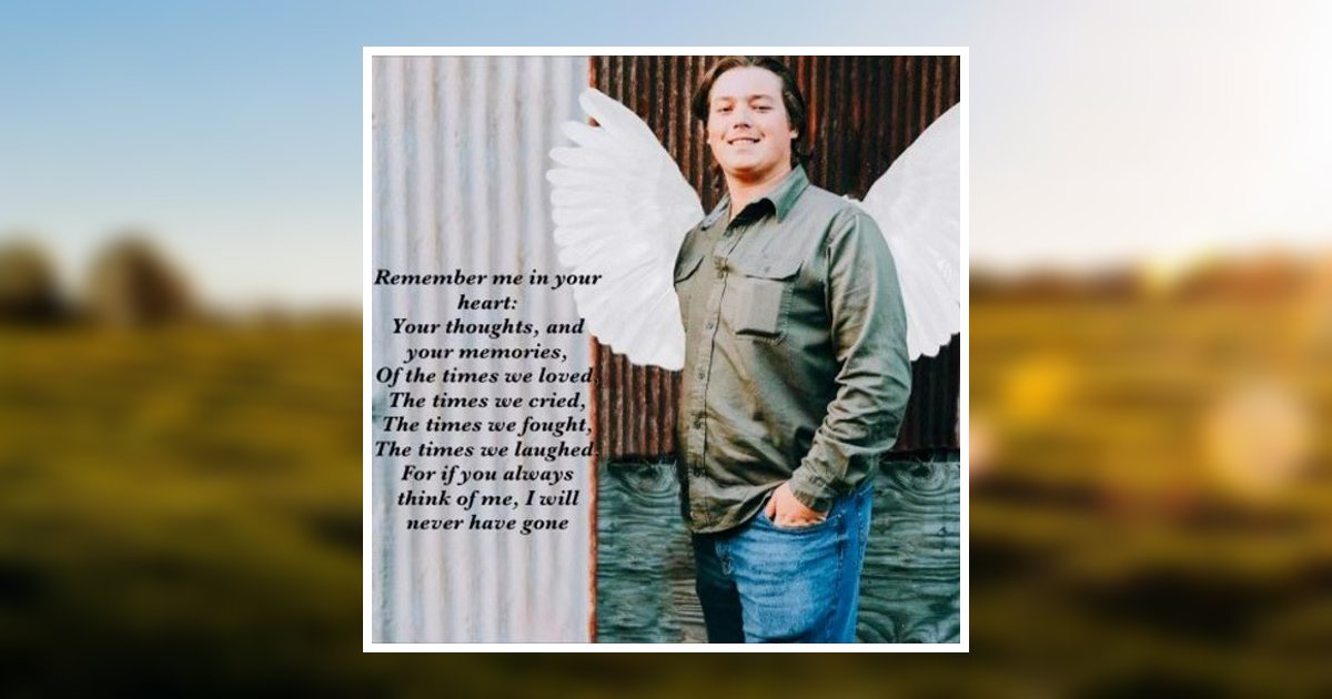Corey Walker Obituary November 25, 2020 - Riemann Family Funeral Homes