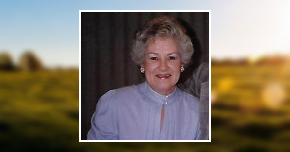 Elenore Aileen Sparks Obituary October 30, 2022 - Hampton Gentry ...