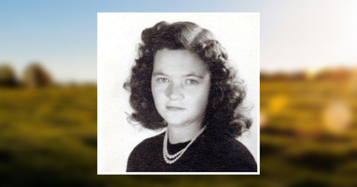 Lucille Owens Vick Obituary August 10, 2018 - Oakes and Nichols Funeral ...