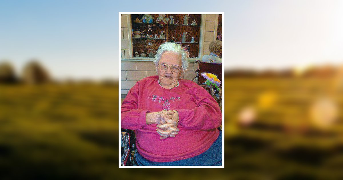 Leona Ramsier Obituary January 3, 2013 - Roberts Funeral Home
