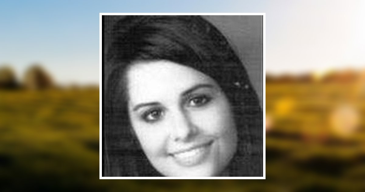 Nicole Elizabeth Safley Obituary April 13, 2007 - Chauvin Funeral Home ...