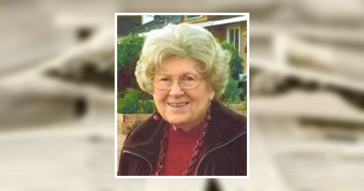Eleanor Evans Obituary November 5, 2015 - John L. Ziegenhein and Sons ...