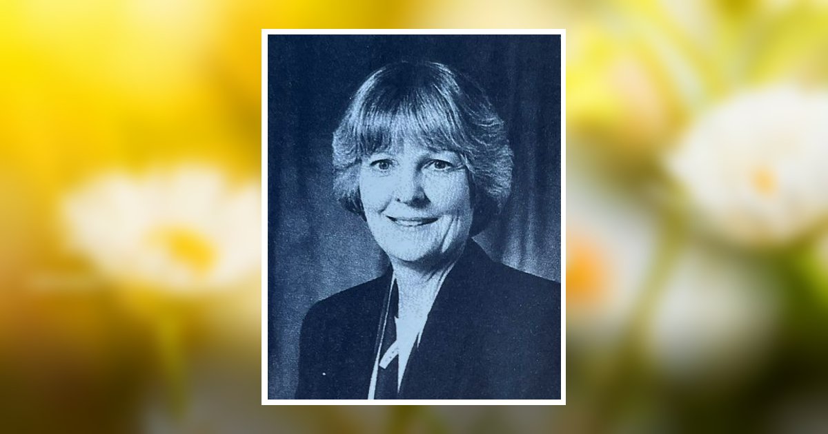 Dr. Patricia G. Fox Obituary 2023 - Wenig Funeral Homes