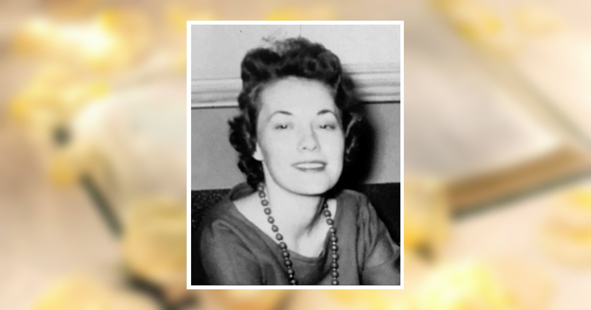 Doris Jean Jackson Obituary March 12, 2025 - Vance Brooks Funeral Home