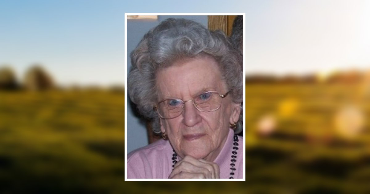 Louise Robertson Obituary December 27, 2009 - Cress Funeral and Cremation Services