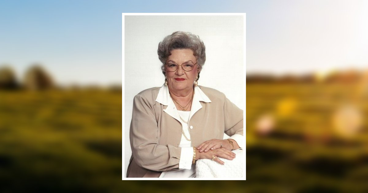 Vivian "June" Riddle Obituary May 25, 2022 - Cozine Memorial Group