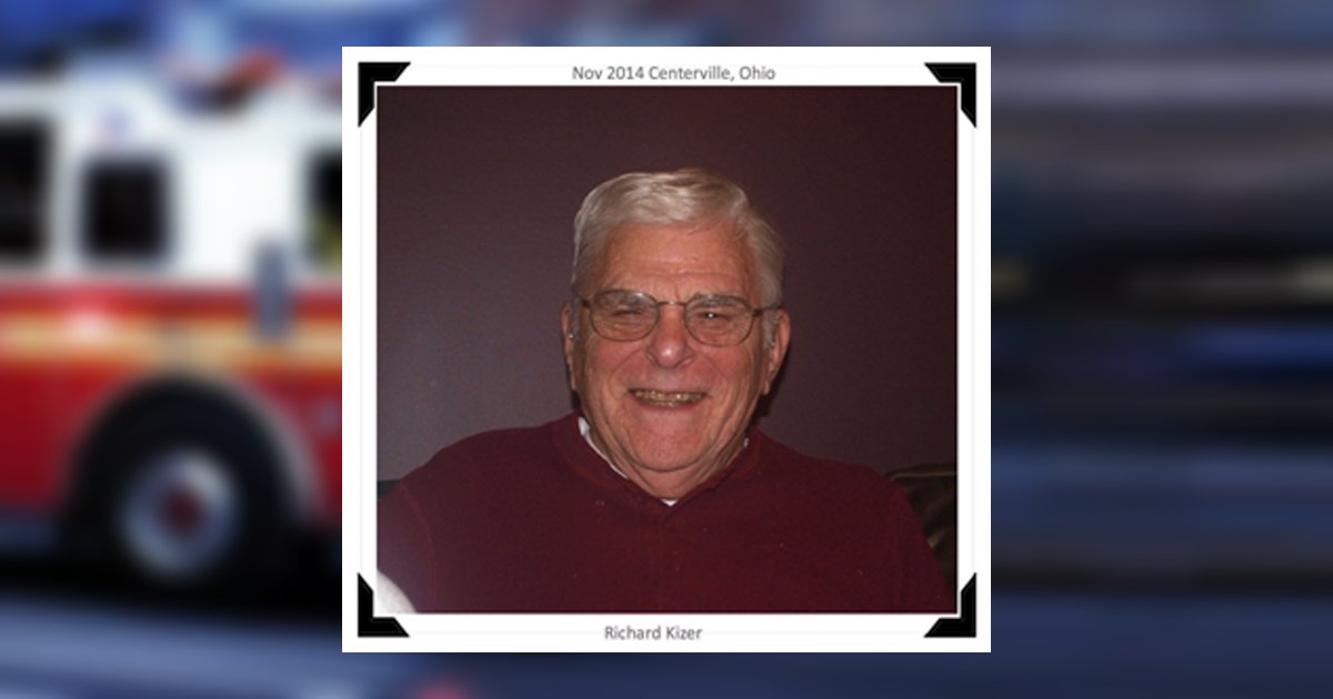 Richard Kizer Obituary August 16, 2017 - Newcomer Dayton