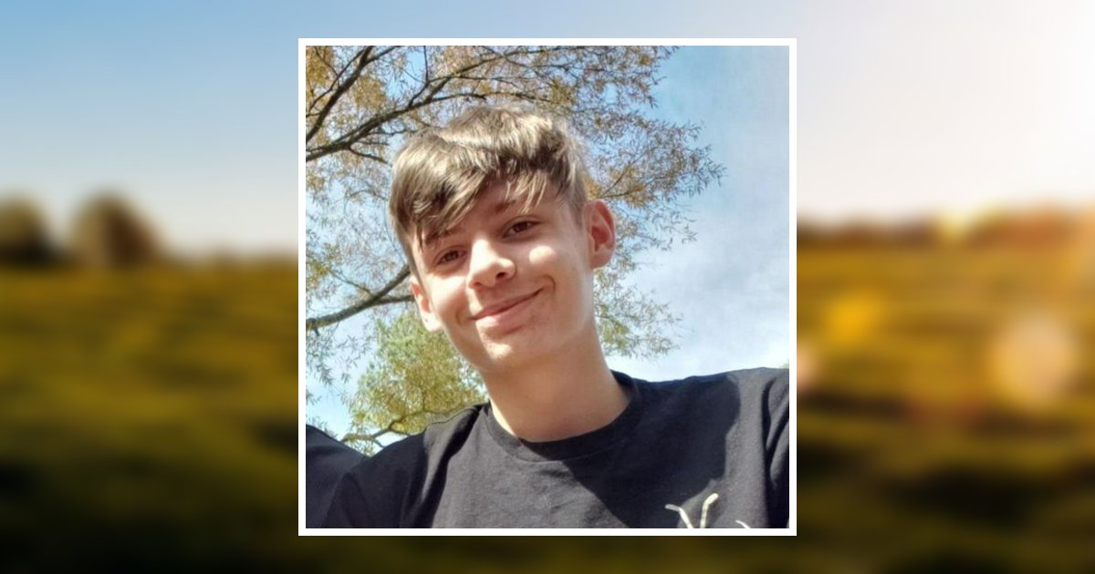 Brandon Keith Evans (16) Obituary June 13, 2020 - Bigham Mortuary