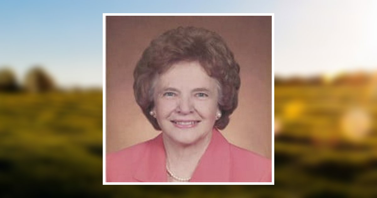Mildred Blackburn Obituary July 26, 2023 - Thomas Poteet & Son Funeral Directors