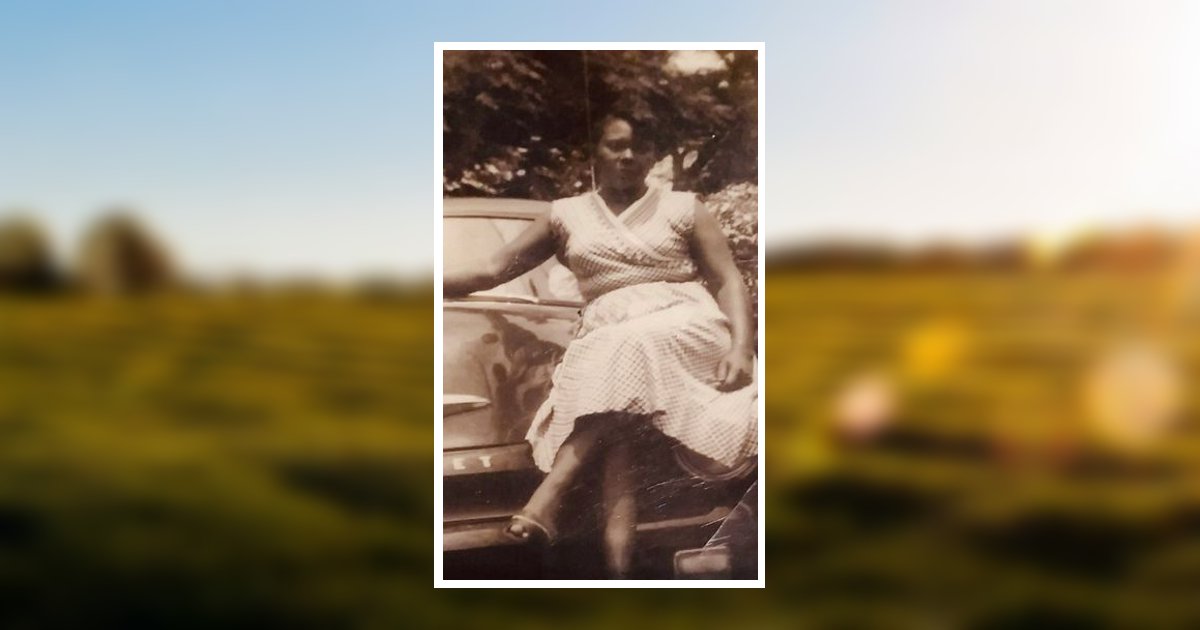 Essie Verna Wilson Obituary July 19, 2021 - Manson Mortuary Inc