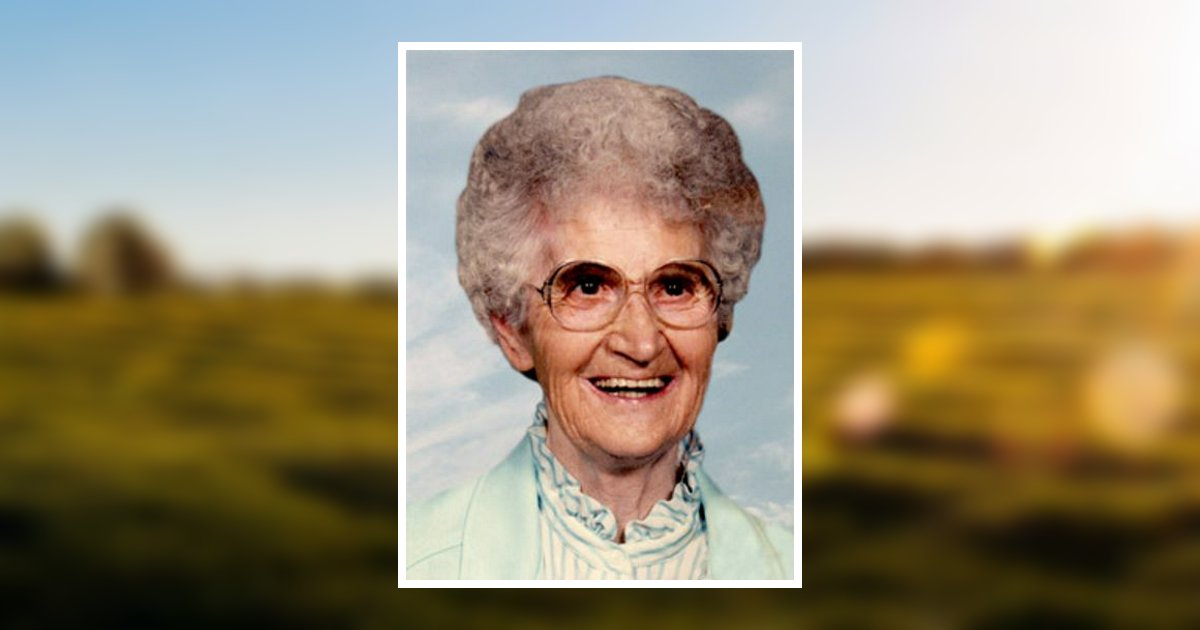 Minnie Goetz Obituary April 9, 2007 - Stevenson Funeral Homes