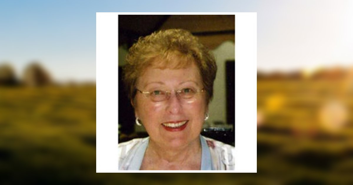 Patricia Mary Ann Schultz Obituary August 10, 2021 - Gephart Funeral Home