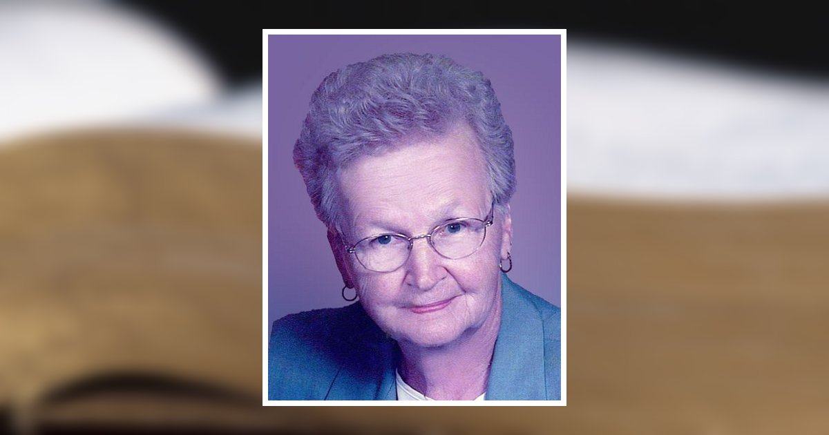 Esther De Roon Obituary March 10, 2025 - Porter Family Funeral Homes